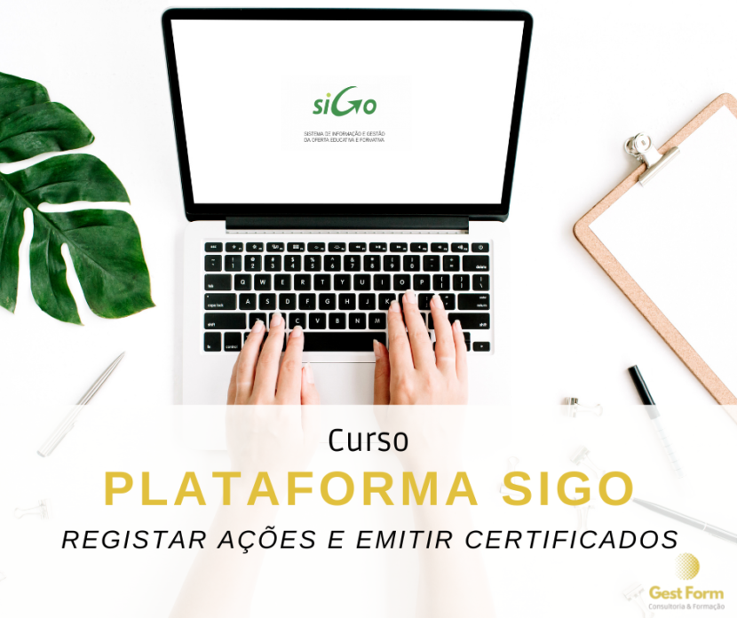 Formação Plataforma SIGO – Gestform